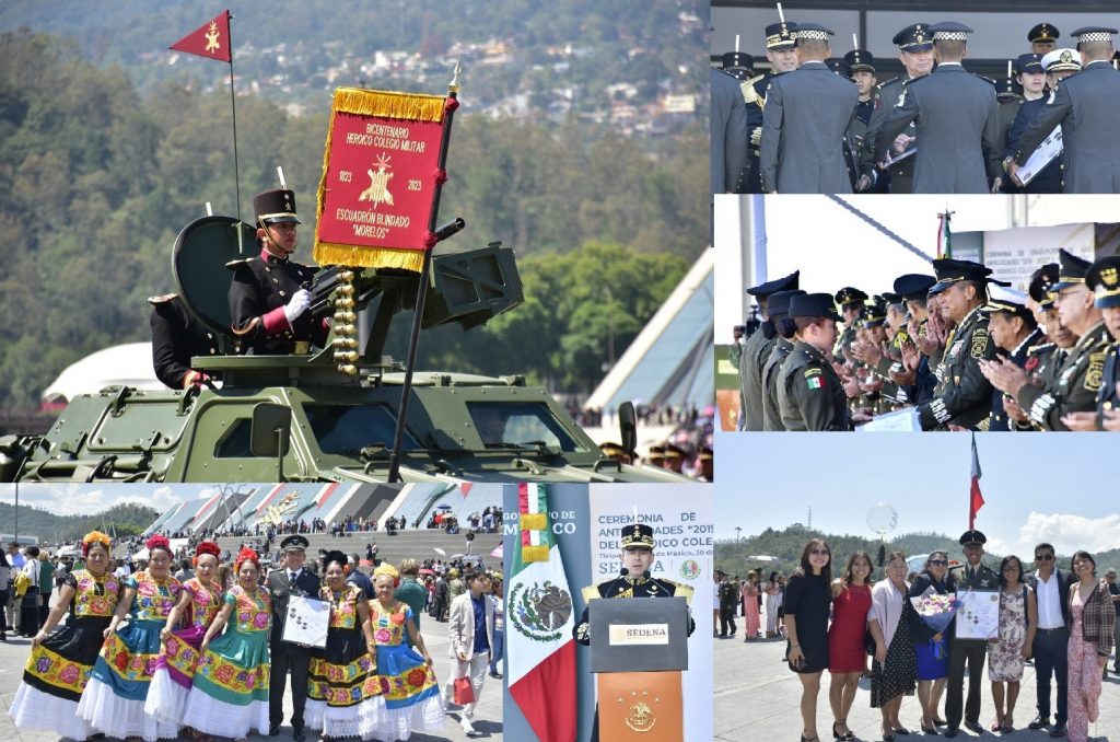 El Heroico Colegio Militar gradúa a 776 oficiales del Ejército Mexicano y Guardia Nacional