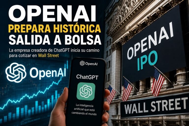 OpenAI prepara histórica salida a bolsa